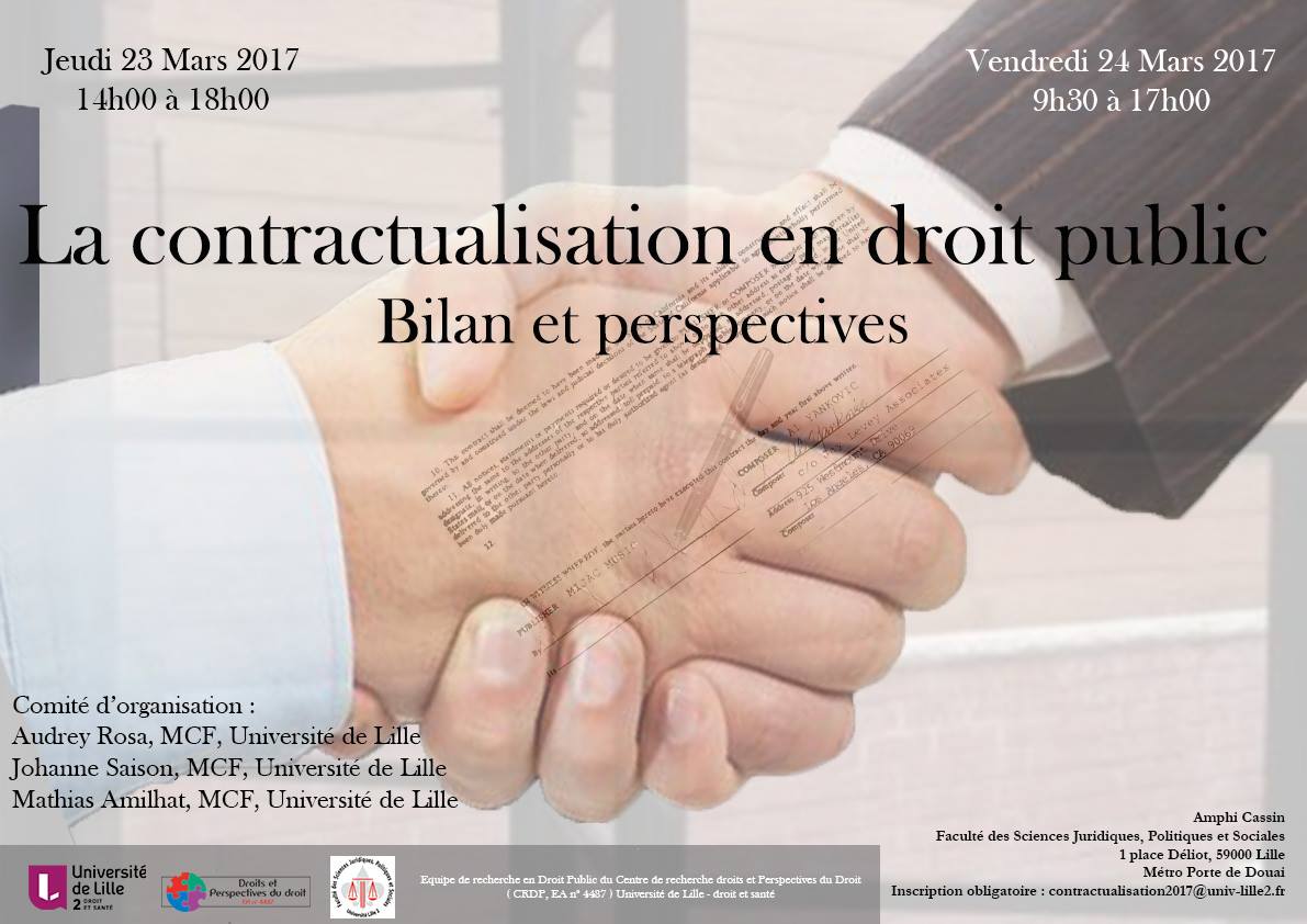 La contractualisation en droit public : Bilan et perspectives - LFOER